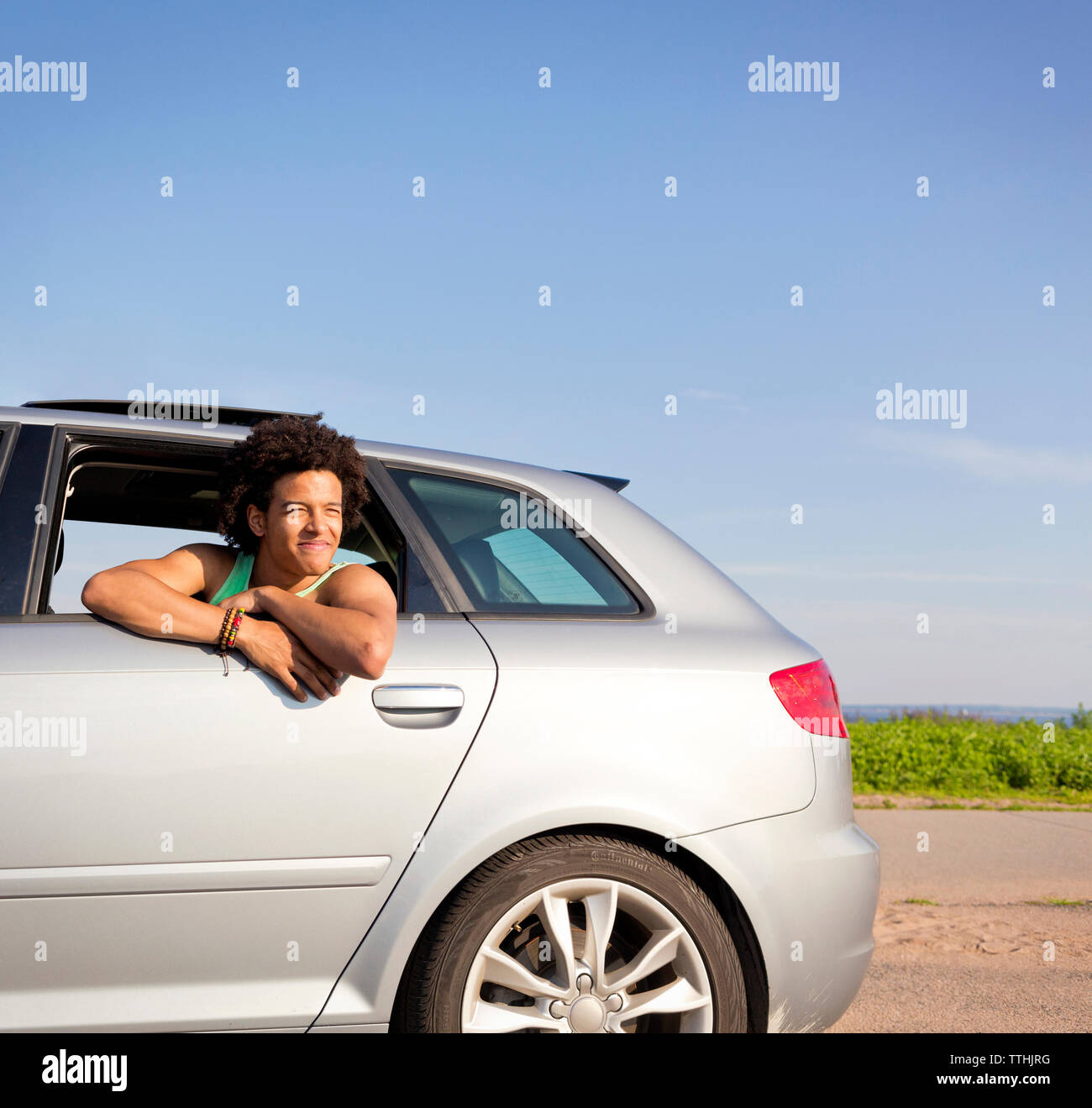 Looking through car hi-res stock photography and images - Alamy