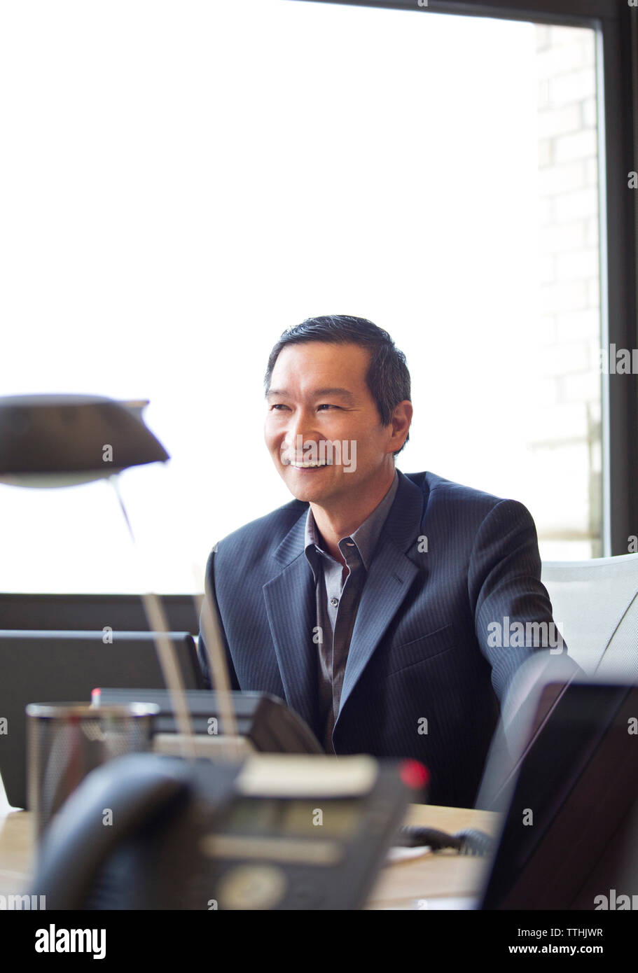 Businessman table hi-res stock photography and images - Alamy