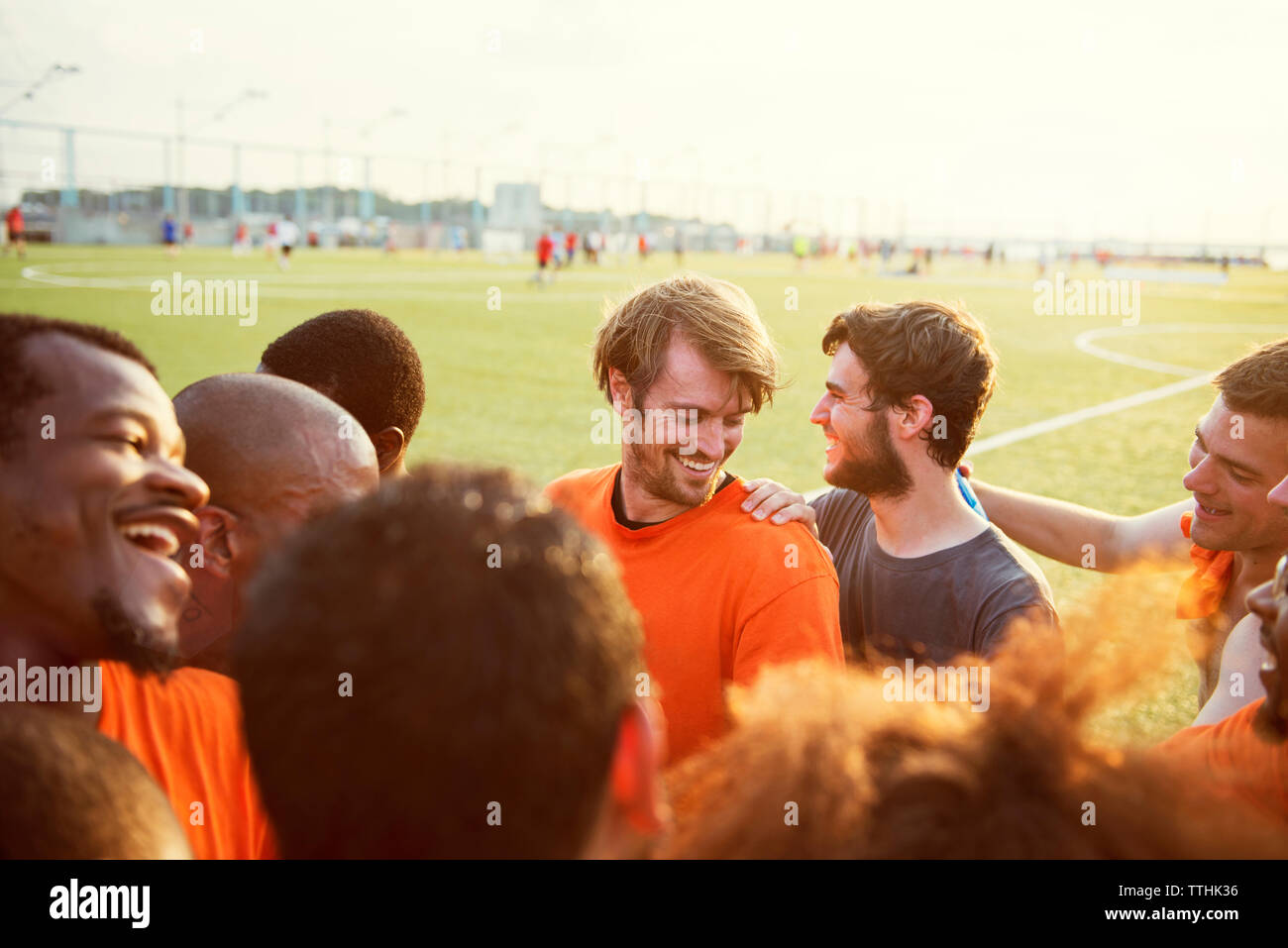 African american caucasian soccer hi-res stock photography and images ...