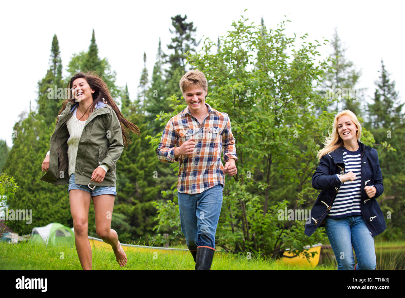 Happy nature friends hi-res stock photography and images - Alamy