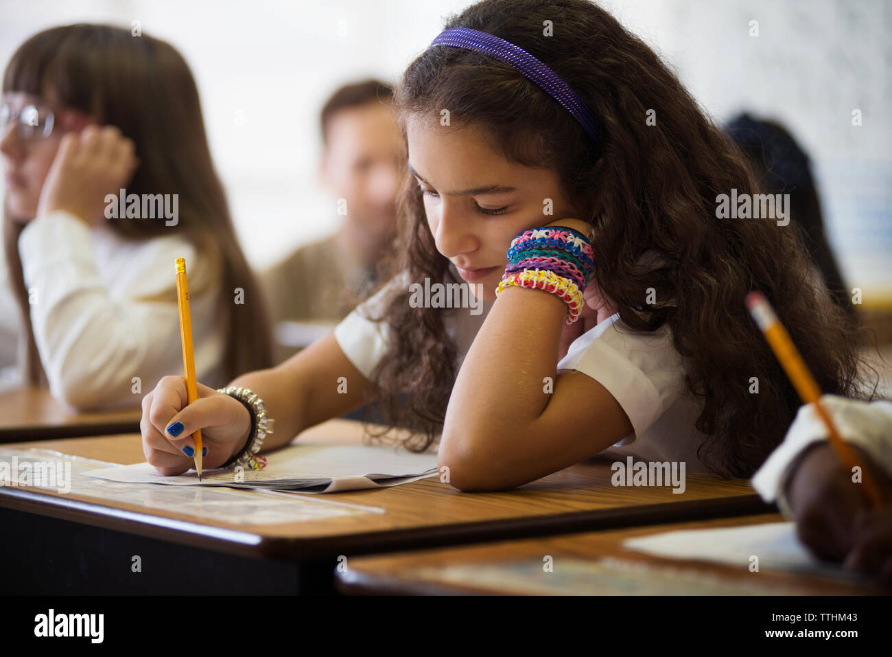 Schoolgirls in their uniforms hi-res stock photography and images - Alamy