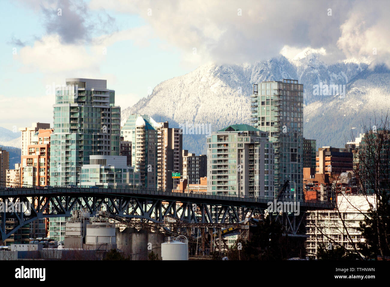 Crowded cityscape building exterior architecture hi-res stock ...