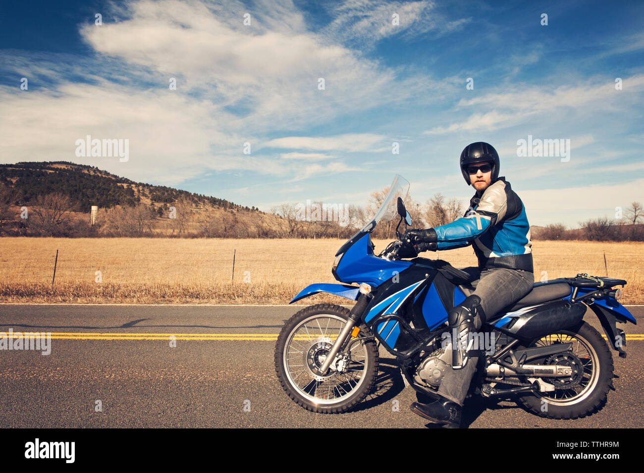 Biker jacket hi-res stock photography and images - Alamy
