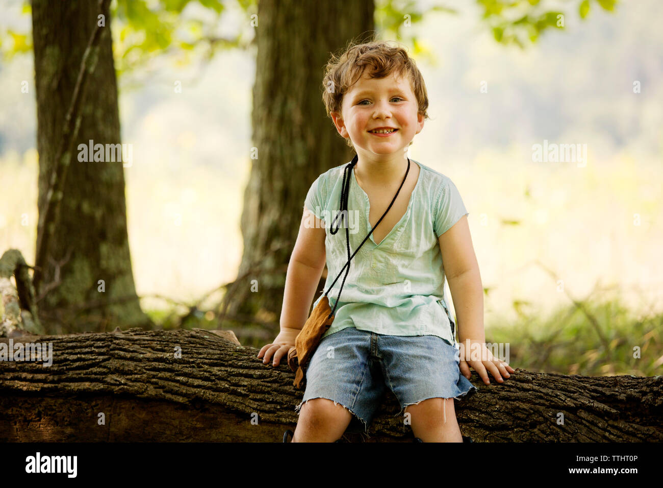 Boy trunks sitting hi-res stock photography and images - Alamy