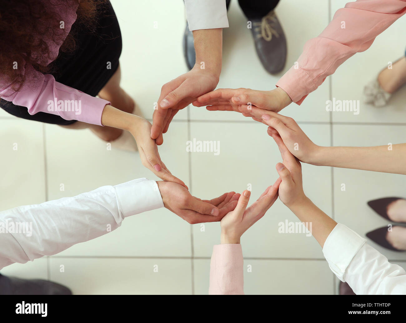 Teamwork concept. Business people hands Stock Photo - Alamy Teamwork concept. Business people hands Stock Photo - Alamy