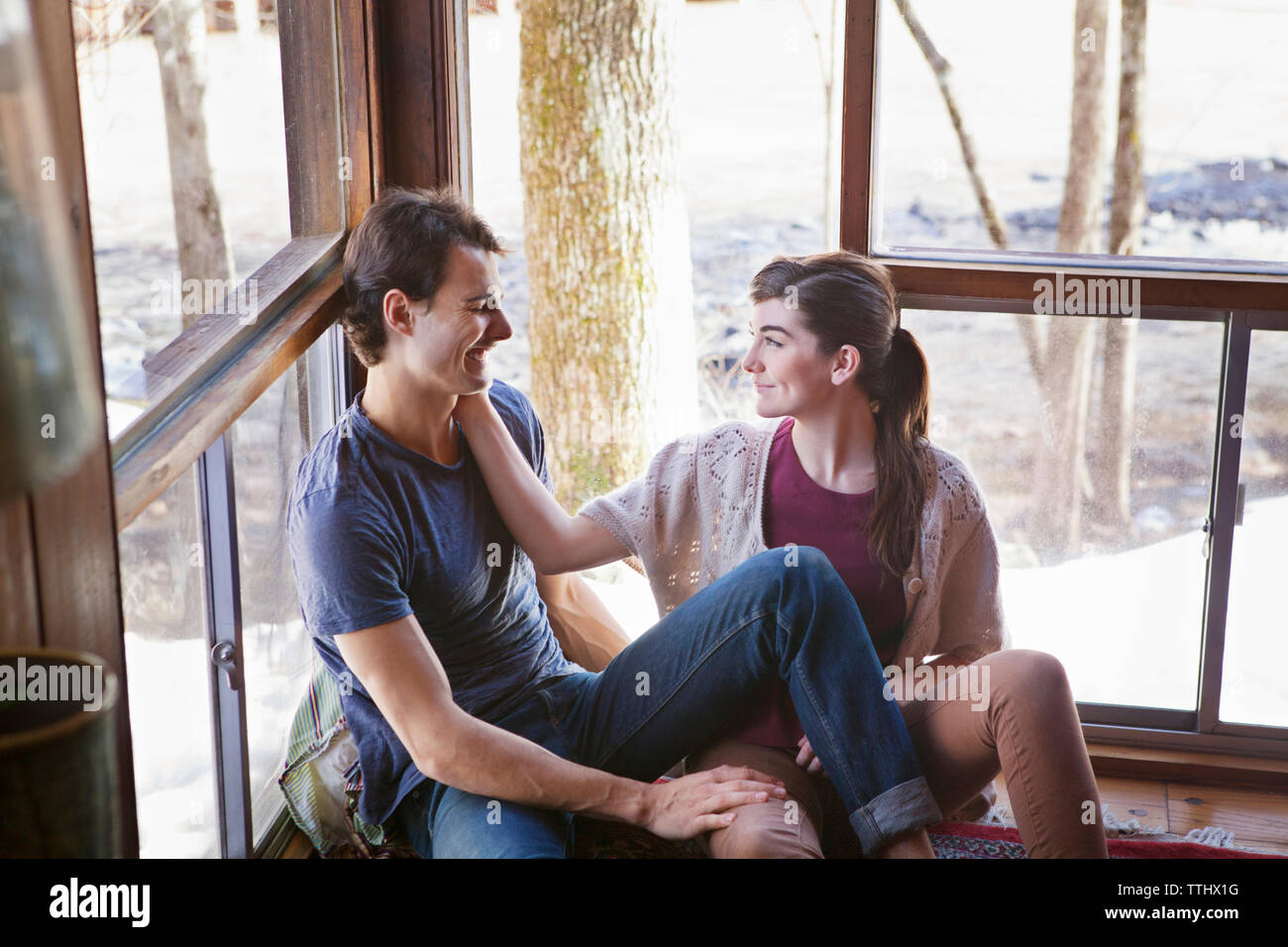 Couple of windows hi-res stock photography and images - Alamy