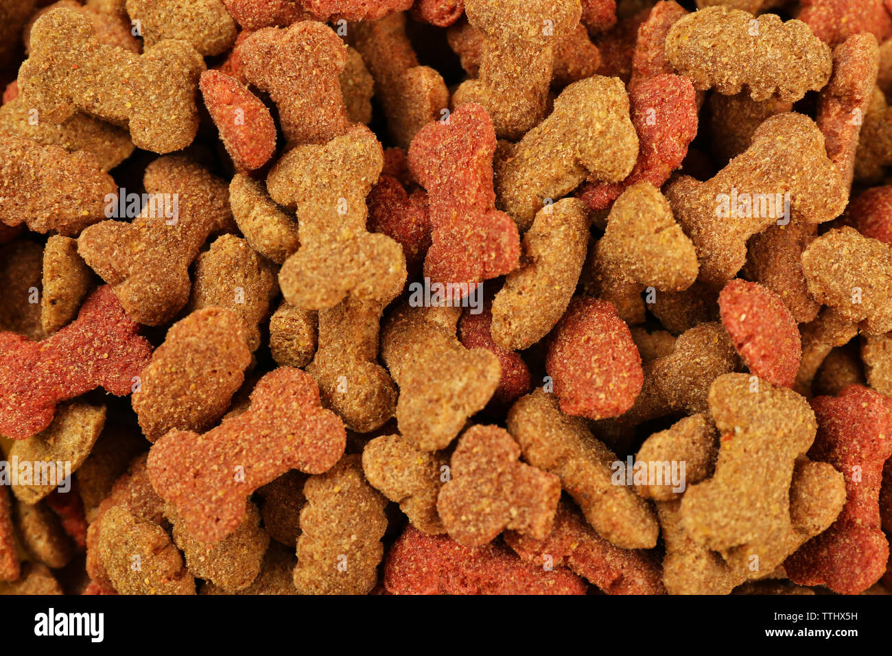 Dog food, closeup Stock Photo - Alamy