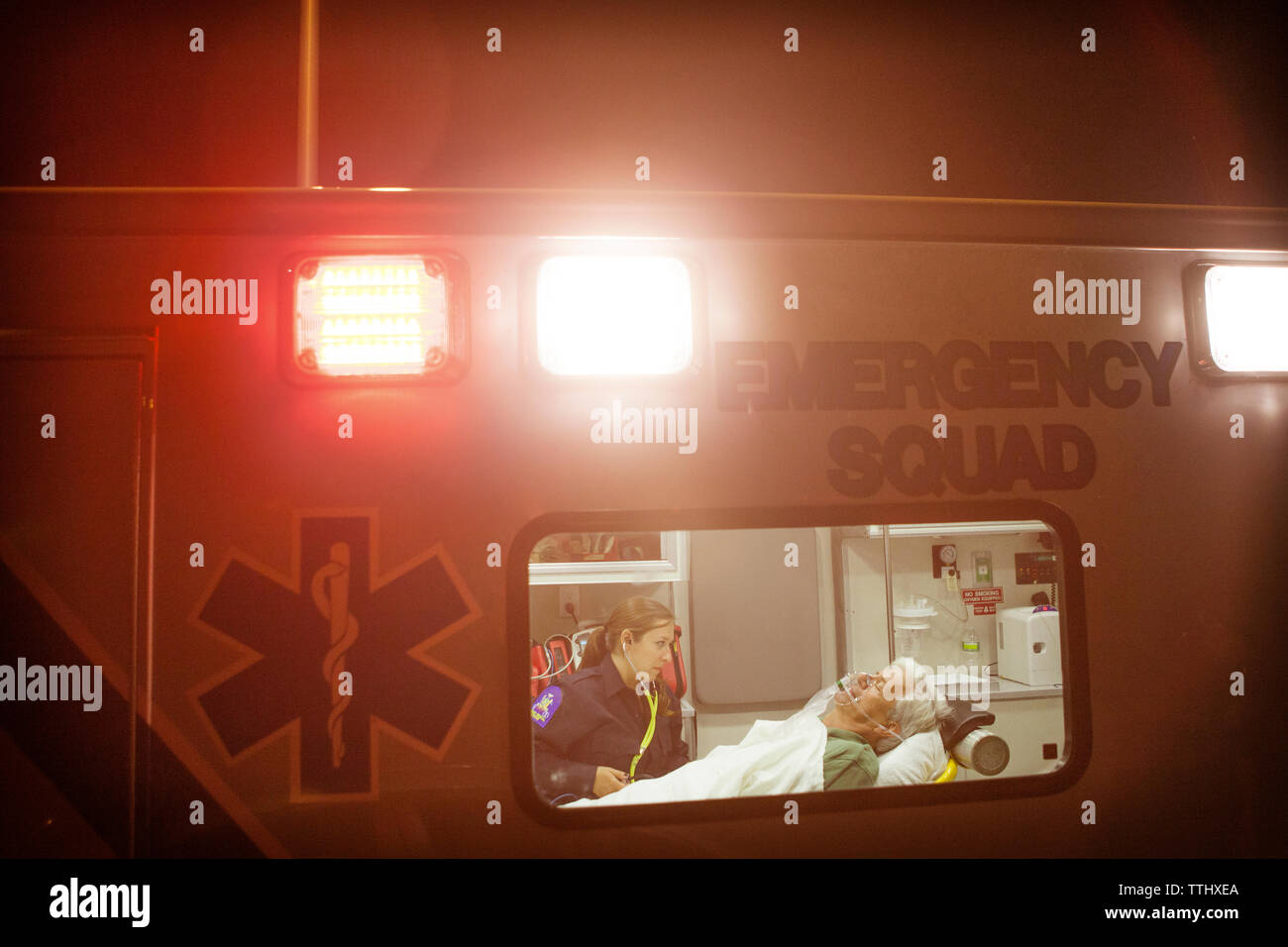 Man ambulance hi-res stock photography and images - Alamy