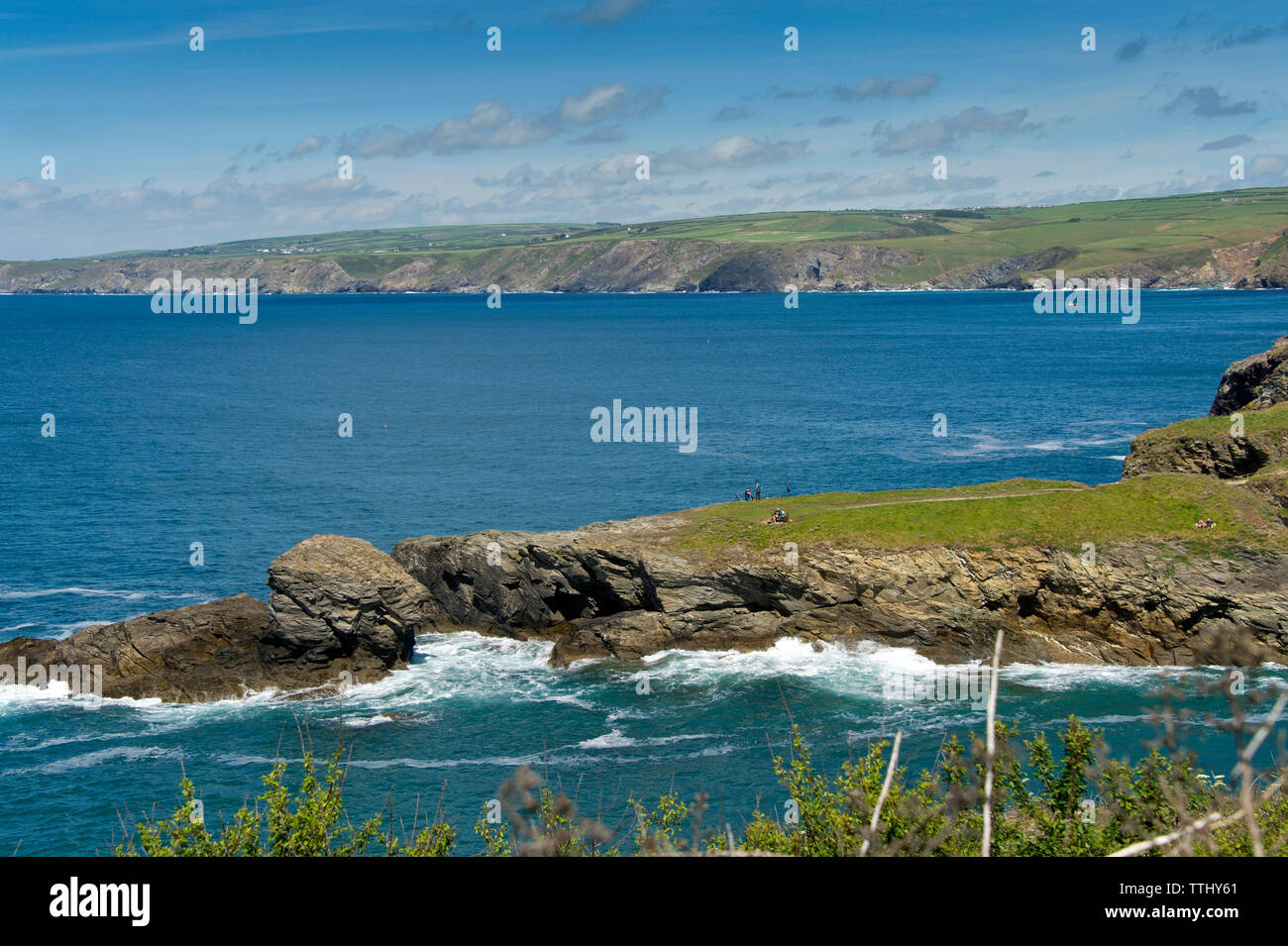 Port Isaac, Cornwall, UK, the setting for the TV series Doc Martin ...