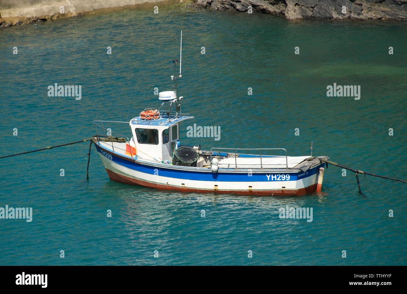 Port Isaac, Cornwall, UK, the setting for the TV series Doc Martin ...