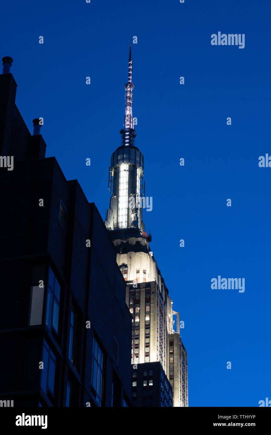 The Empire State Building is an iconic symbol of New York City, USA ...