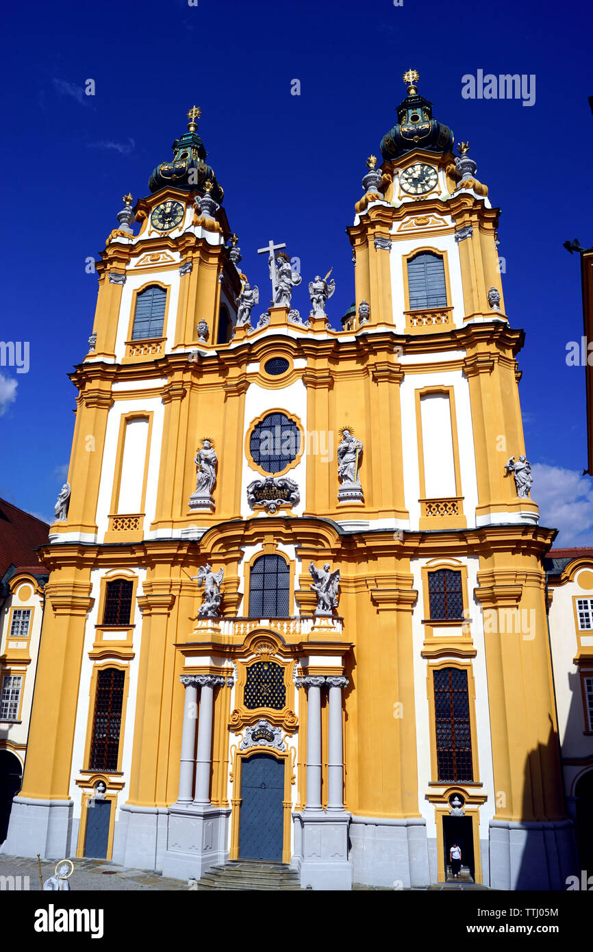 Melk abbey church hi-res stock photography and images - Alamy