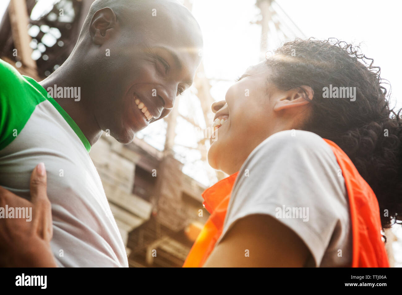 Low angle side view curly hi-res stock photography and images - Alamy