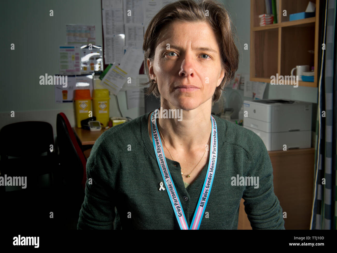 Meddygfa Canna Surgery, Cardiff, Wales. Dr.Sophie Quinney Stock Photo ...