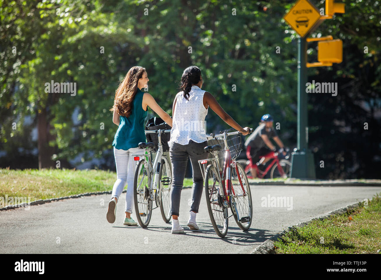 Walking bicycles hi-res stock photography and images - Alamy