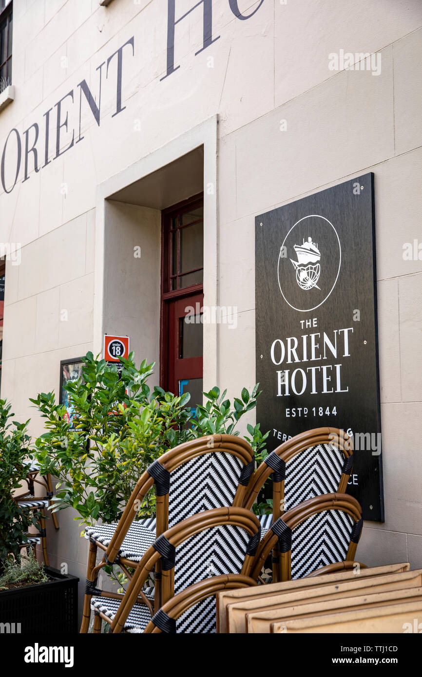 Orient hotel public house bar in the Rocks area of Sydney,Australia ...
