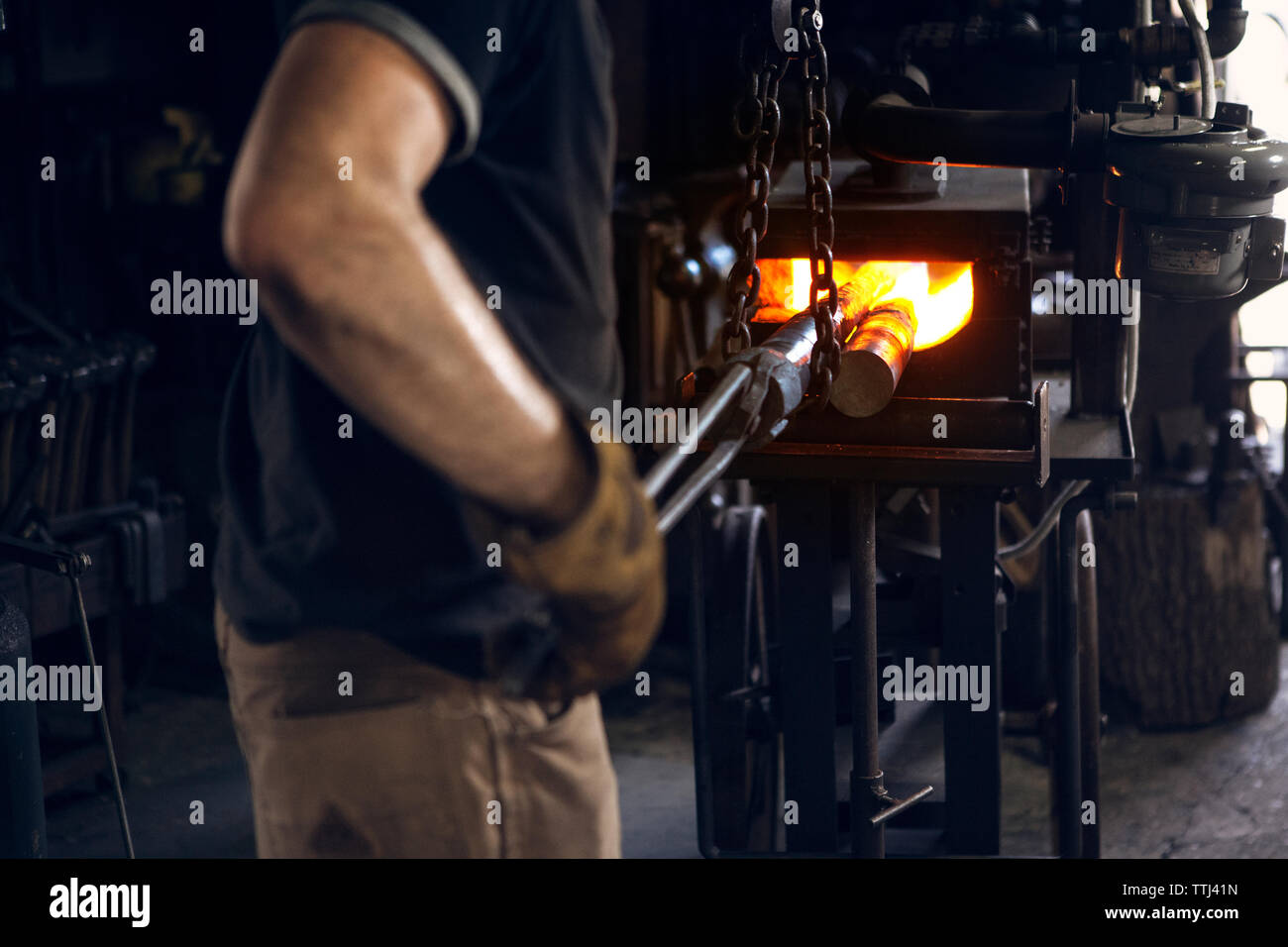 Blacksmith furnace hi-res stock photography and images - Alamy