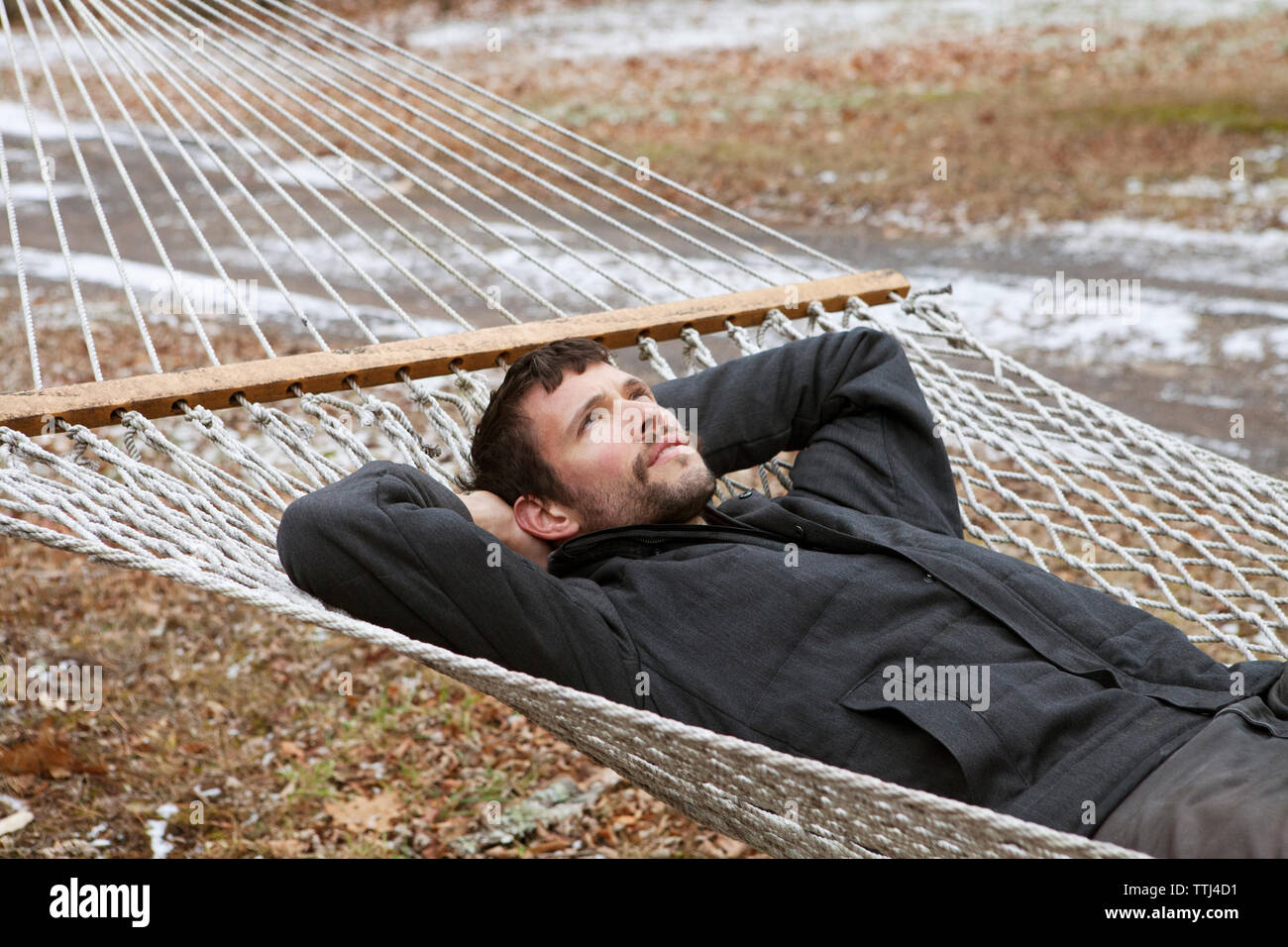 Man hammock black hi-res stock photography and images - Alamy