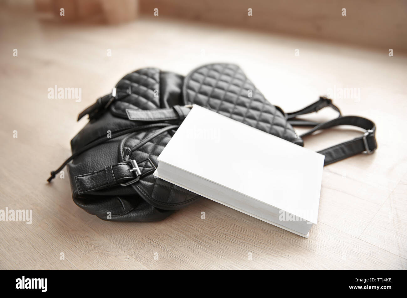 Rucksack on floor hi-res stock photography and images - Alamy