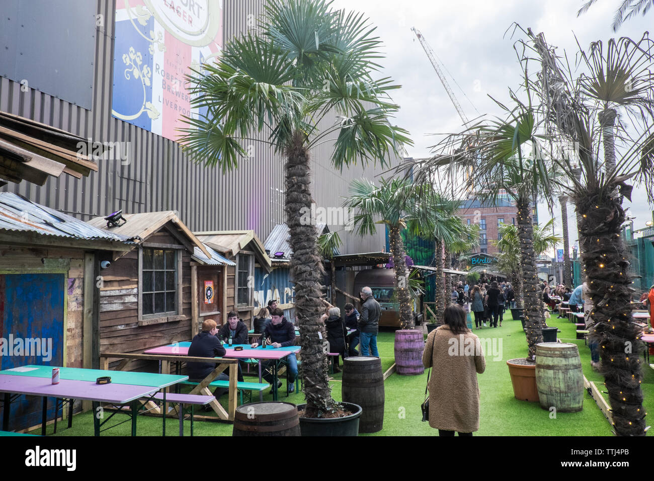 Liverpool baltic triangle trendy hi-res stock photography and images ...