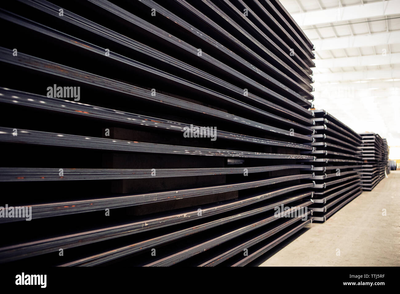 Stacked metal sheets hi-res stock photography and images - Alamy
