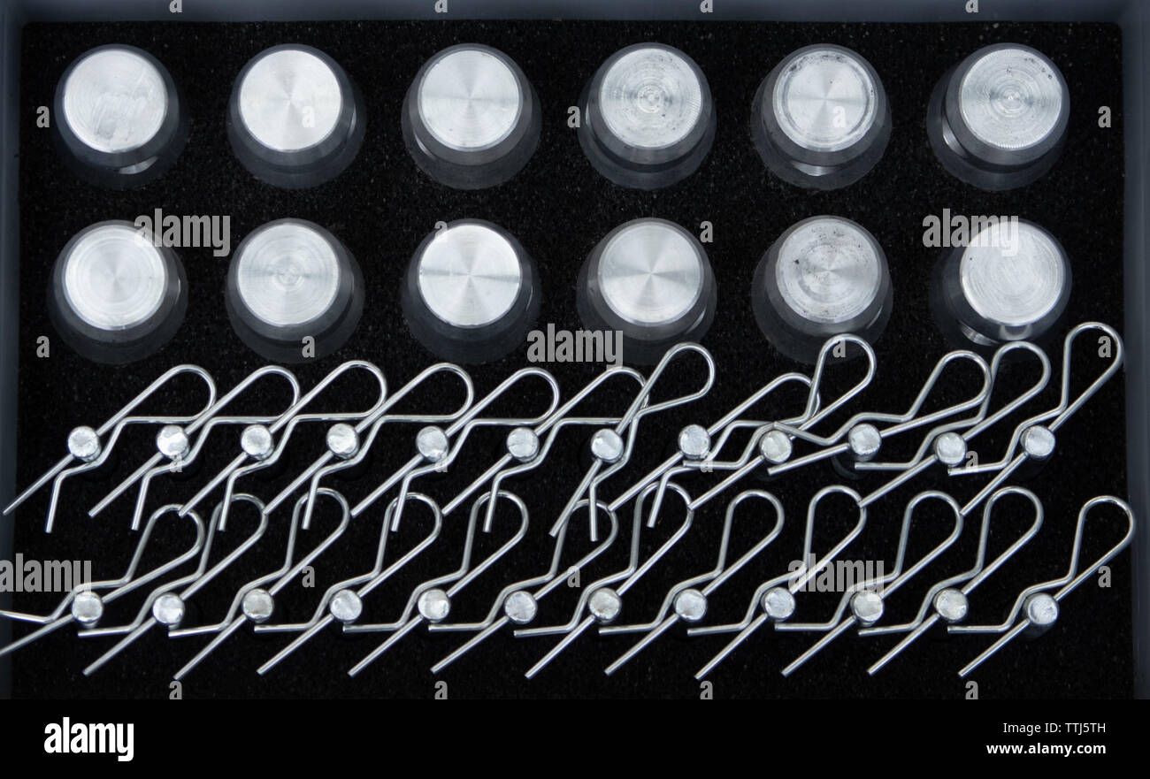 connecting elements for aluminium quick truss system Stock Photo - Alamy