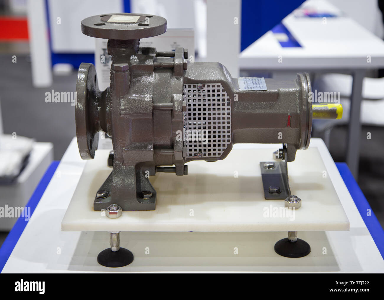 Industrial pump for production process flange type connection Stock ...