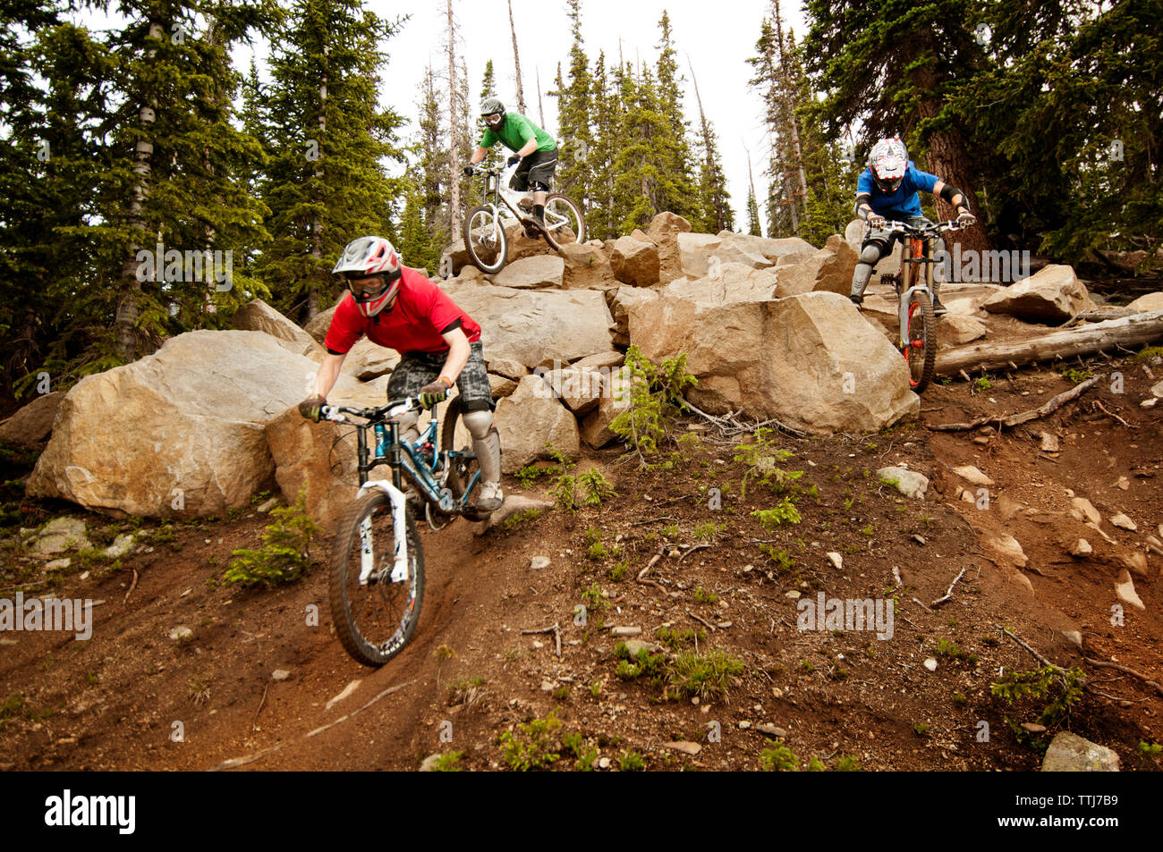Biking athletes hi-res stock photography and images - Alamy