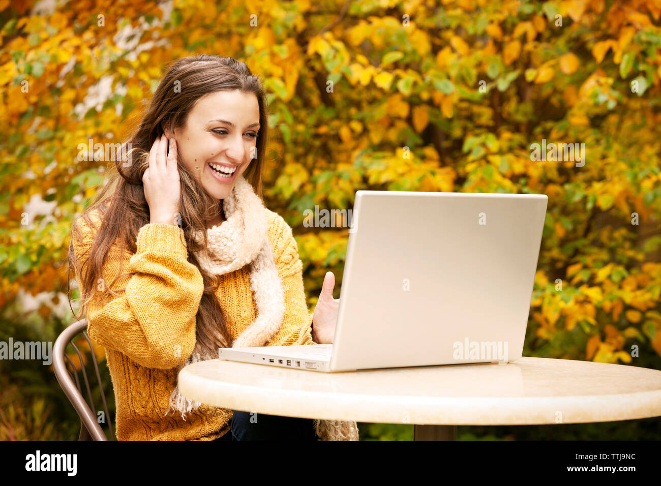 Computer in nature hi-res stock photography and images - Alamy