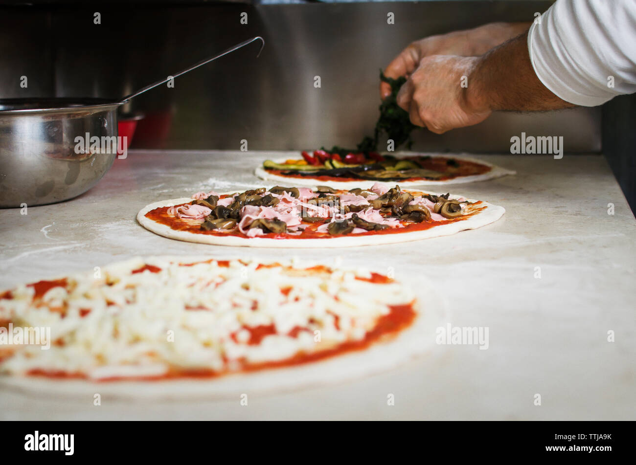 Pizza Toppings Stock Photos & Pizza Toppings Stock Images - Alamy