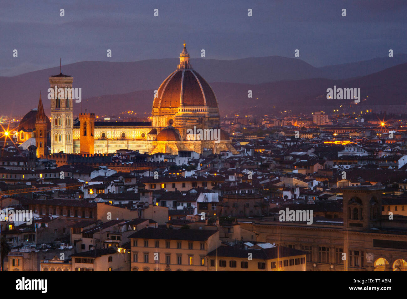 Night life in florence hi-res stock photography and images - Alamy