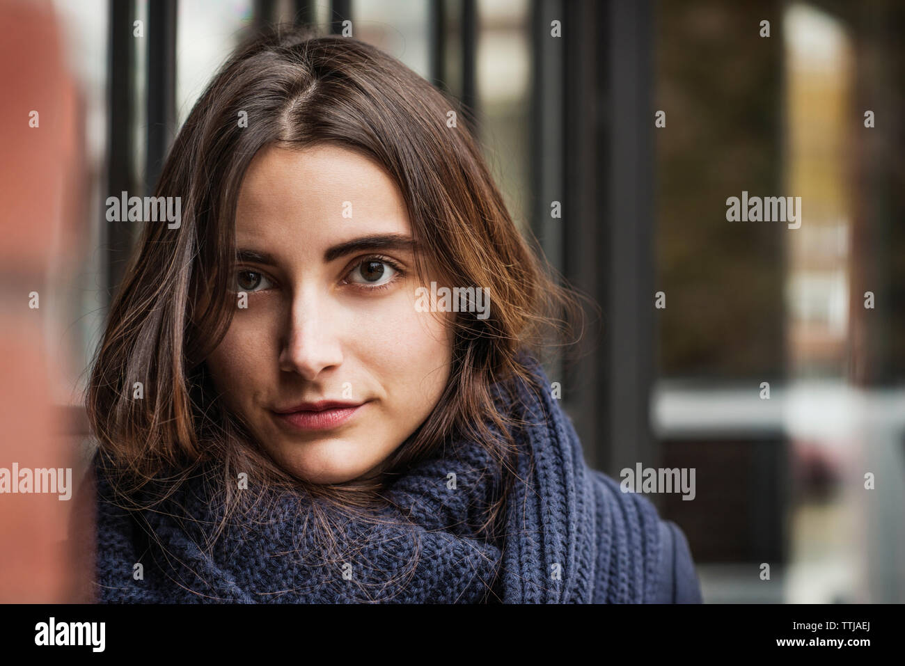 Old woman wearing scarf hi-res stock photography and images - Alamy
