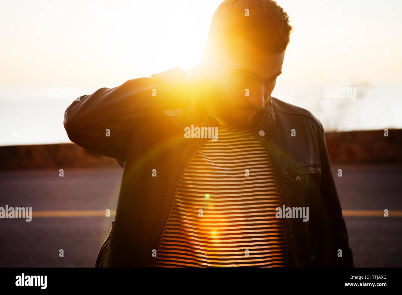 Man walking away back hi-res stock photography and images - Alamy