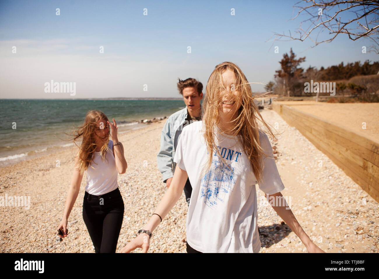 Walking Against Wind High Resolution Stock Photography and Images - Alamy