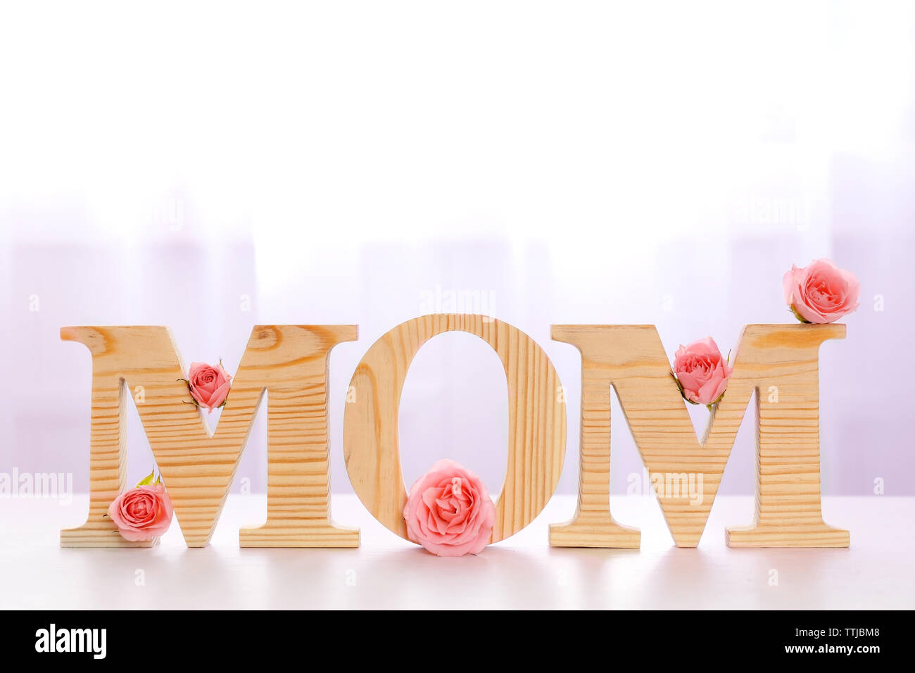 Mom word hi-res stock photography and images - Alamy