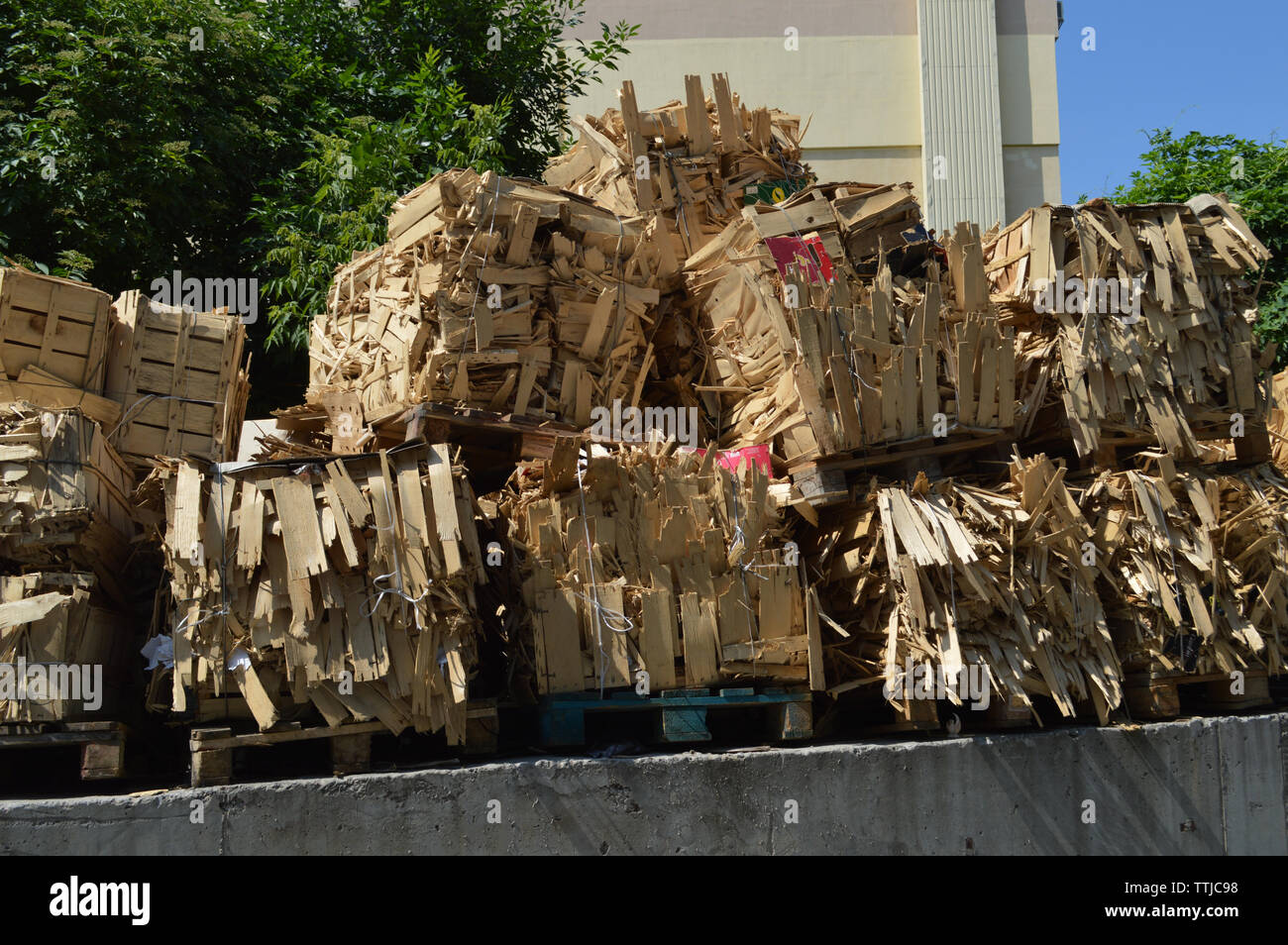 Firewood rack hi-res stock photography and images - Alamy