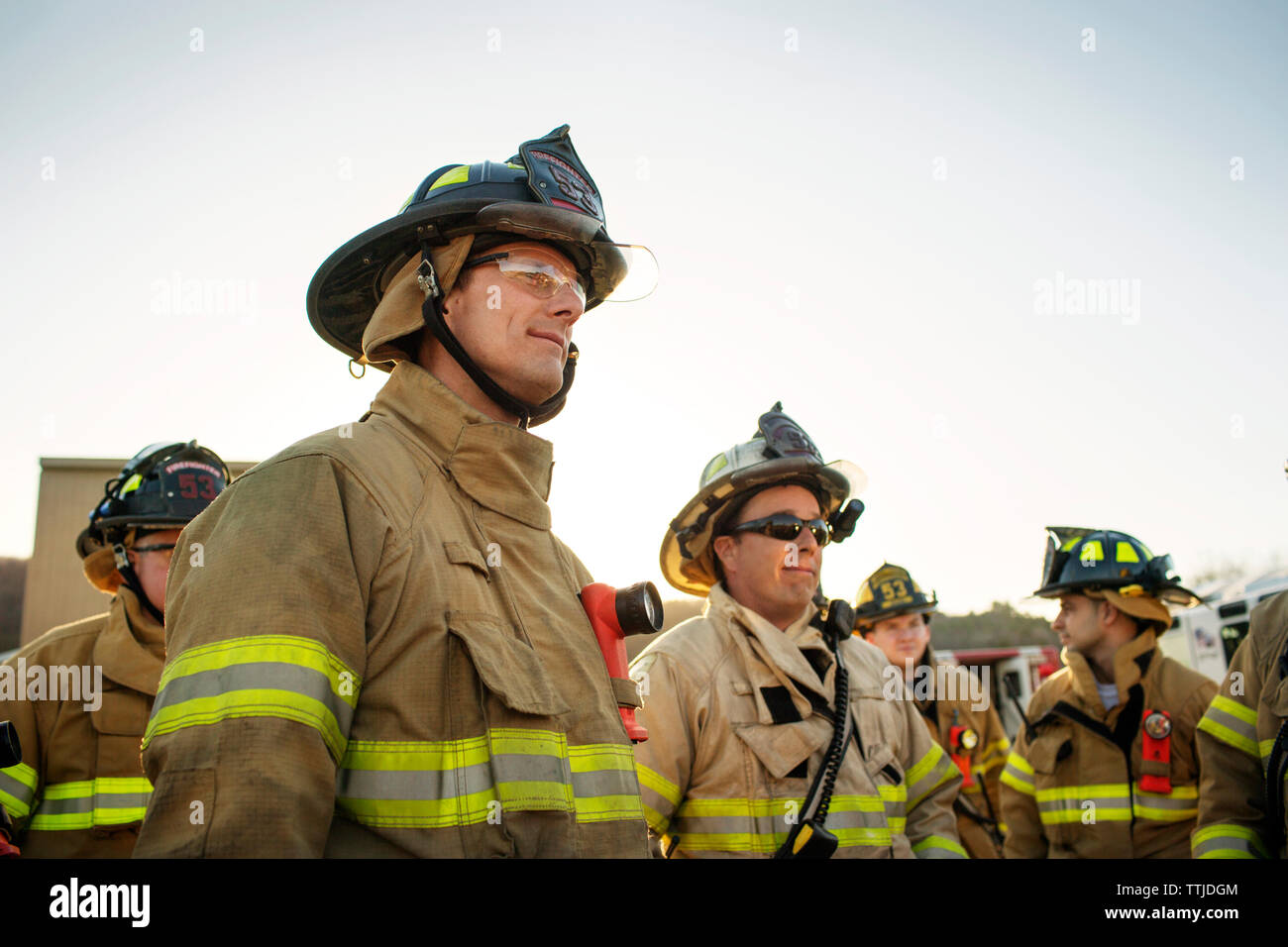Transportation standing looking away authority hi-res stock photography ...