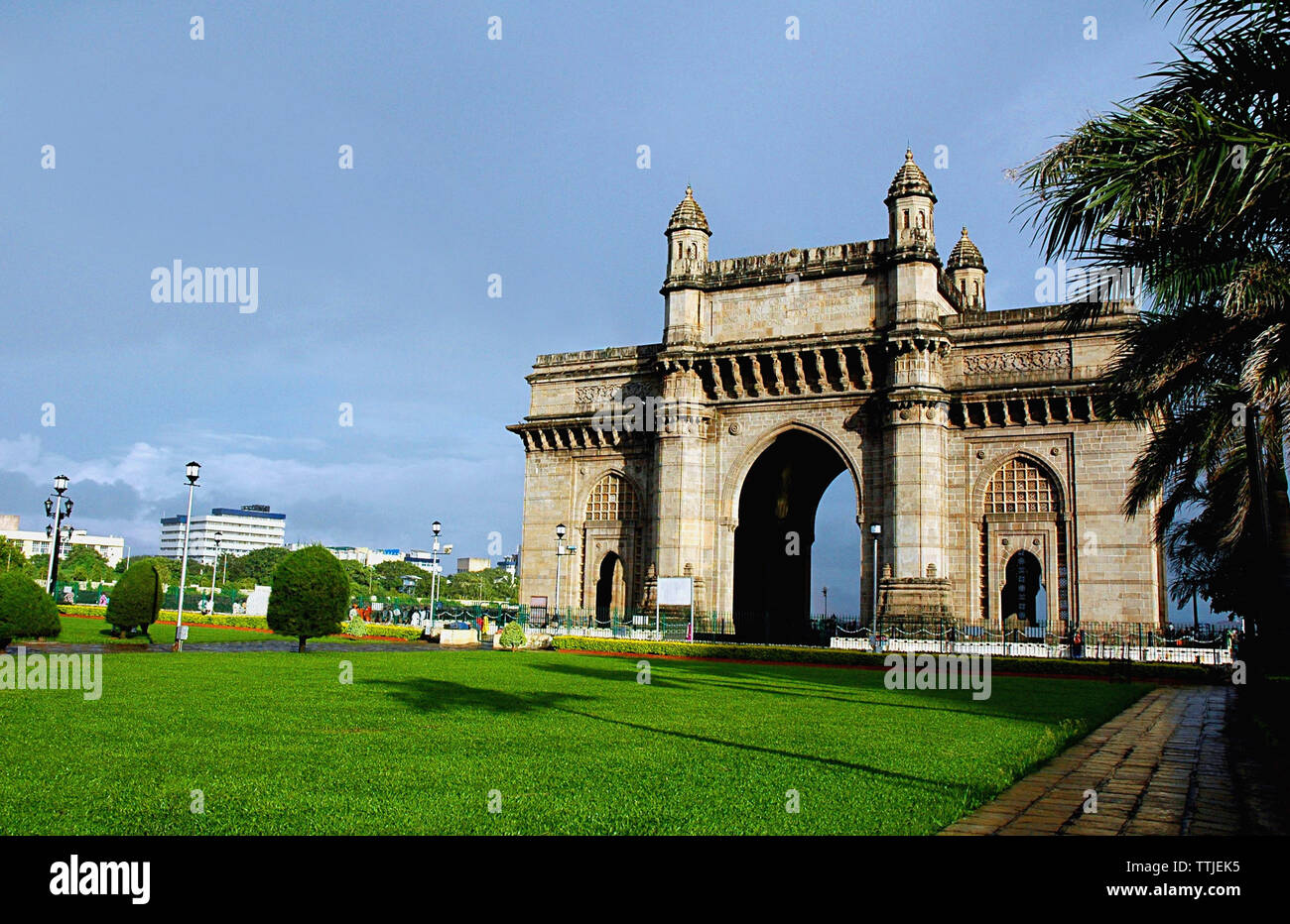 Entrance of a monument, Gateway Of India, Mumbai, Maharashtra, India ...
