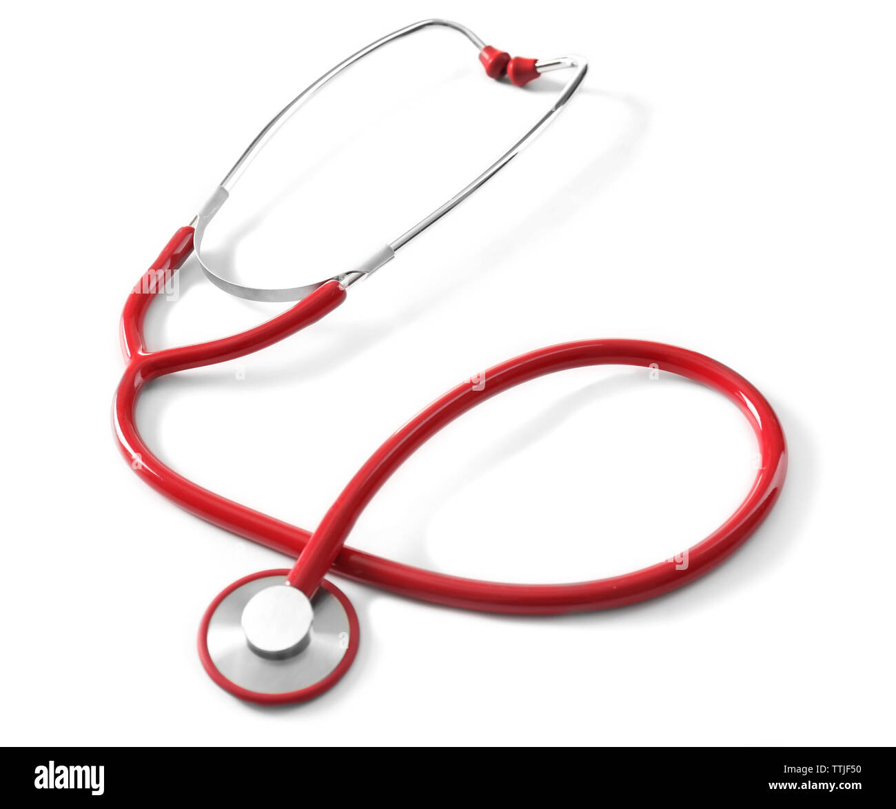 Stethoscope, isolated on white Stock Photo - Alamy