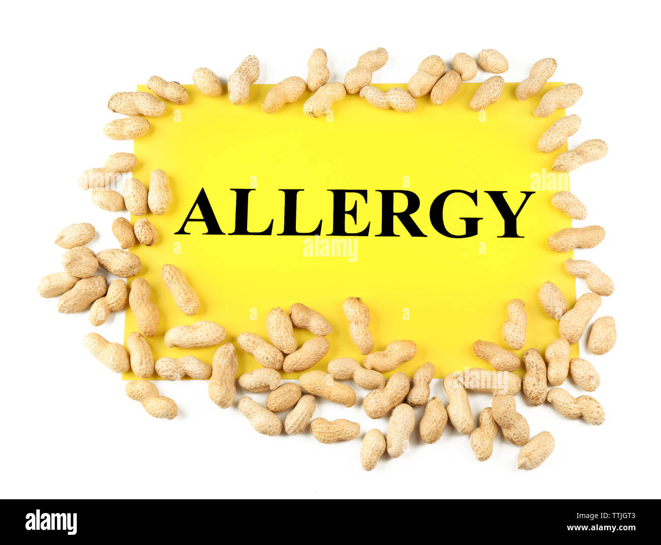 Nut allergy sign hi-res stock photography and images - Alamy