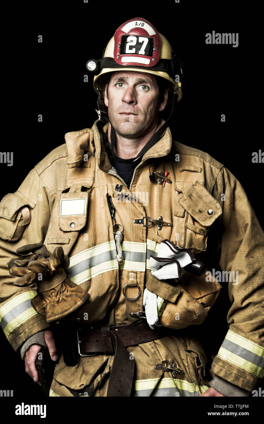 Portrait firefighter accidents hi-res stock photography and images - Alamy