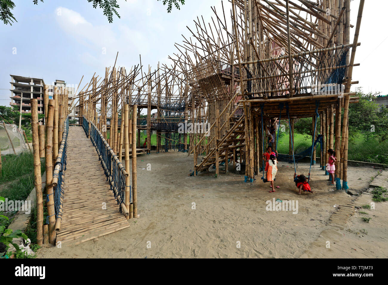 Dhaka, Bangladesh - June 17, 2019: Architecture students of BRAC ...
