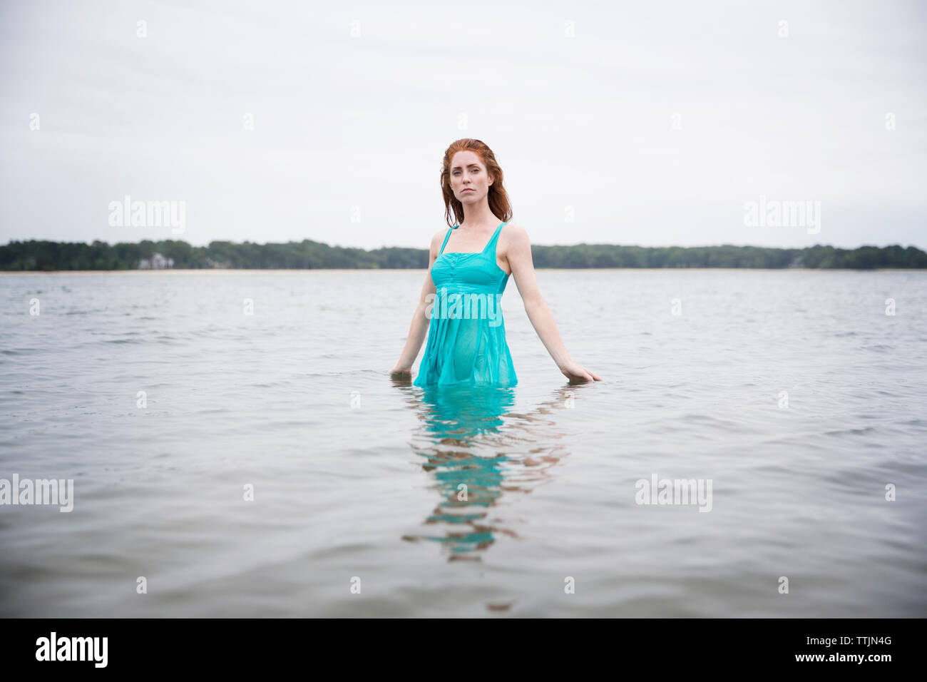 Wet dress in water hi-res stock photography and images - Alamy
