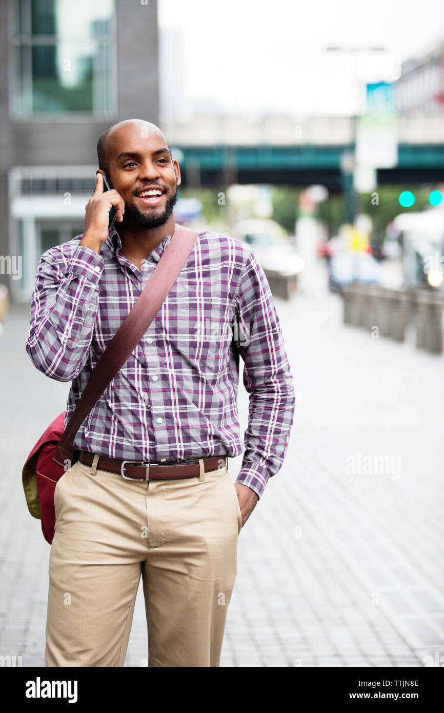Smart man walking hi-res stock photography and images - Alamy