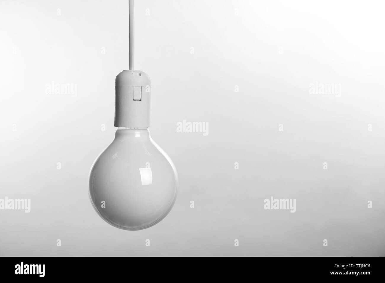 Led light economical electricity Black and White Stock Photos & Images ...