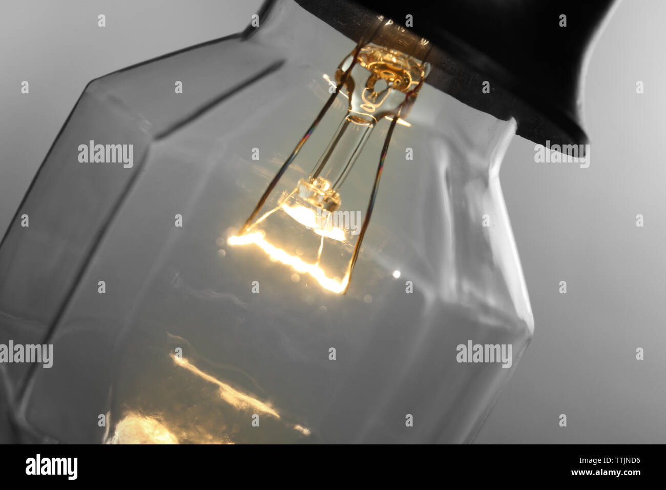 Light bulb, close up Stock Photo - Alamy