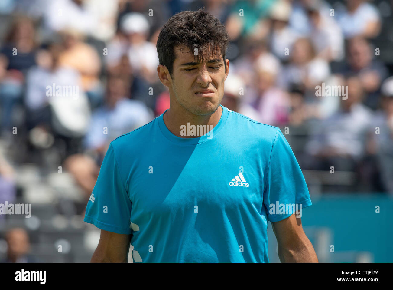 The Queens Club, London, UK. 17th June 2019. Day 1 of The Fever Tree ...