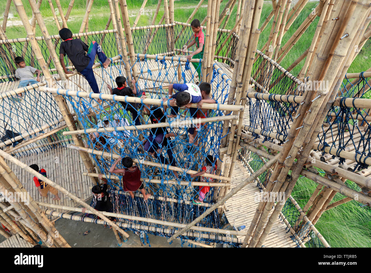 Dhaka, Bangladesh - June 17, 2019: Architecture students of BRAC ...