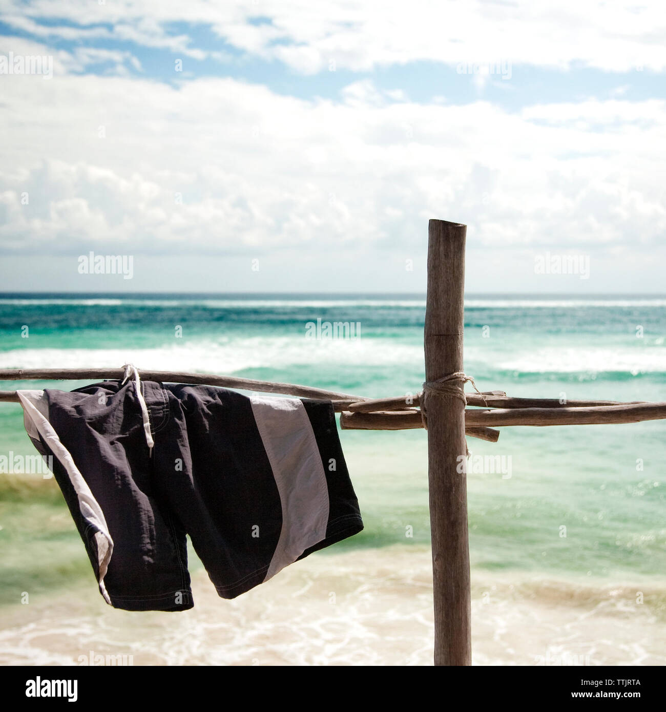 Black swimming trunks hi-res stock photography and images - Alamy