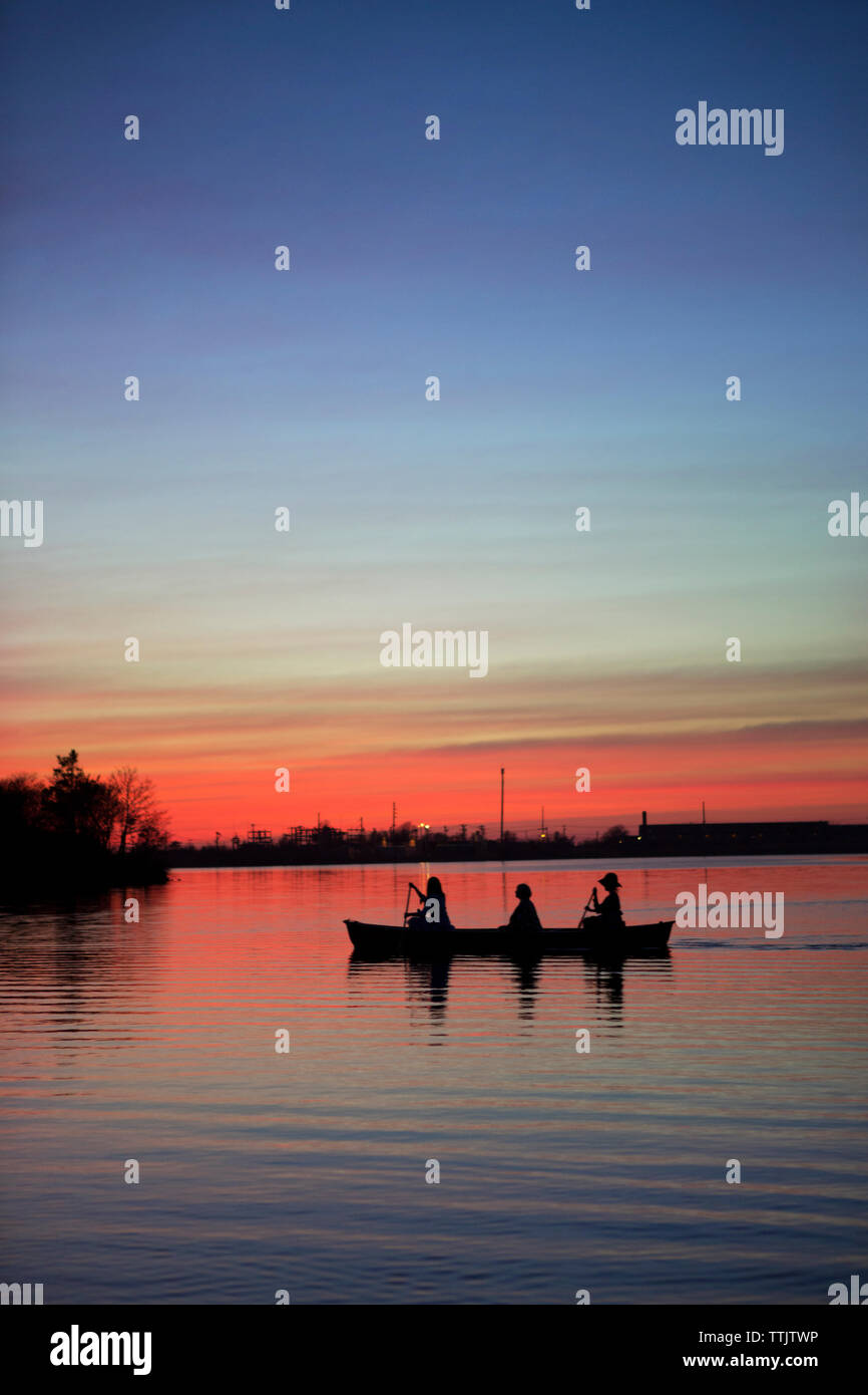 Orange rowing boat hi-res stock photography and images - Alamy